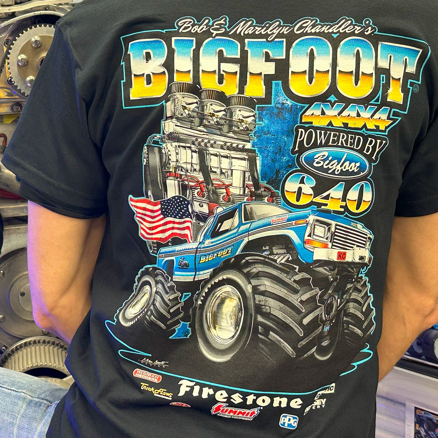 BIGFOOT 1 Black T-Shirt – Bigfoot 4X4